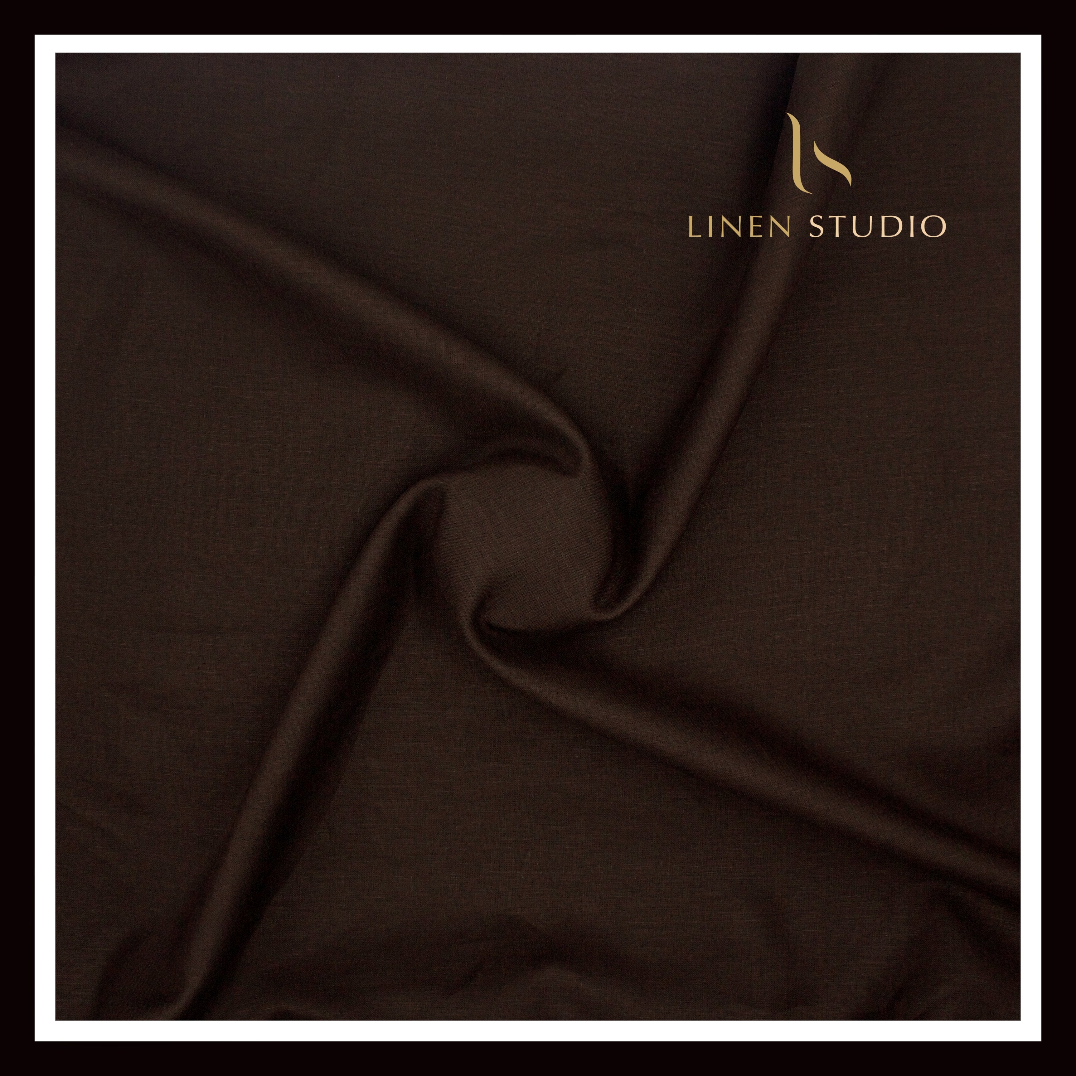 Burgoyne Premium Linen 70 Lea Shirting - Eclipse Brown (NEW) – Linen Studio