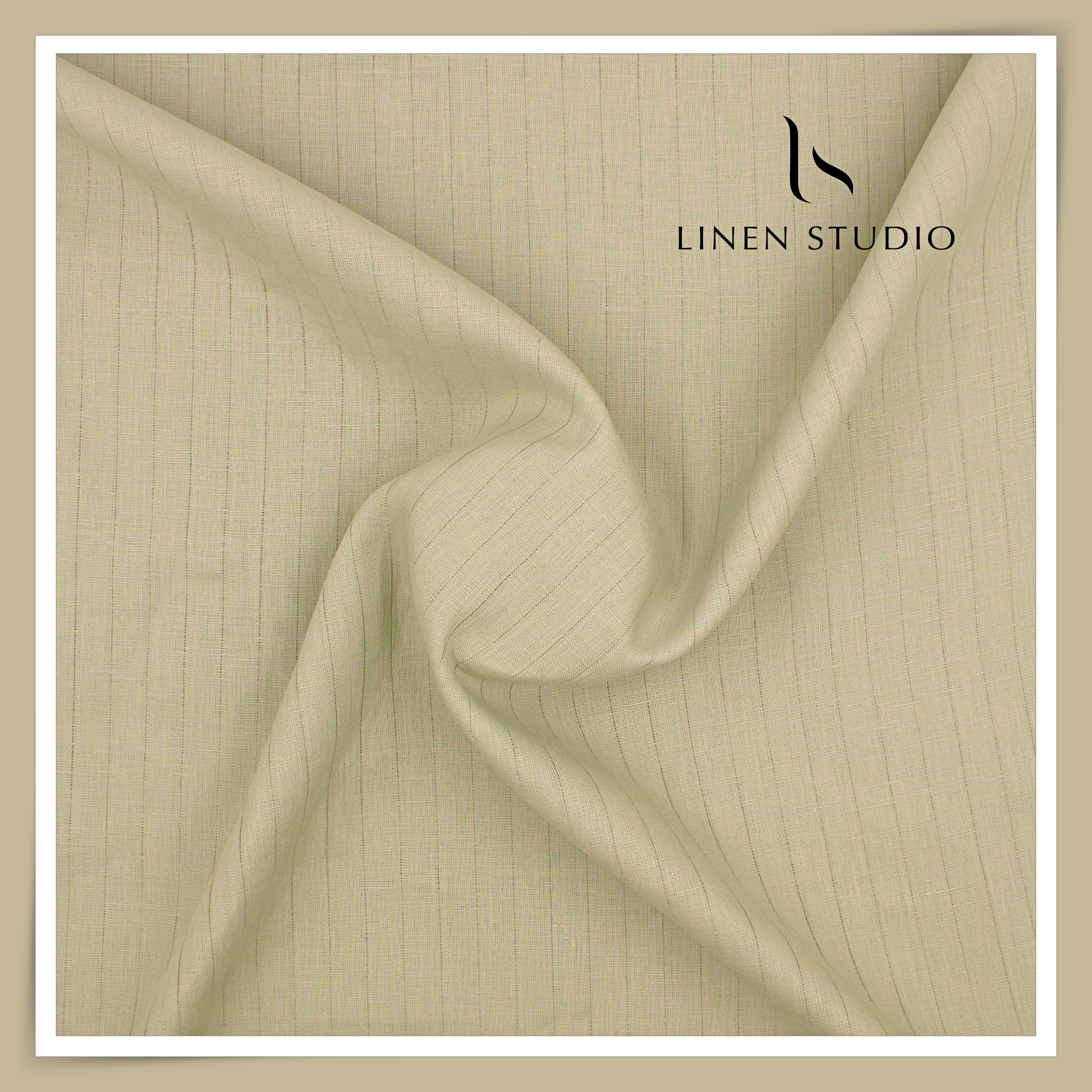 70 Lea Self Stripe Shirting by Burgoyne - Coral Reef (Fastest Selling ...