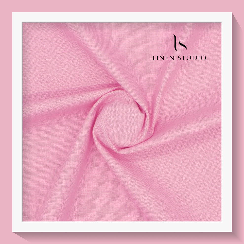 Linen look Remi - Pink – Linen Studio